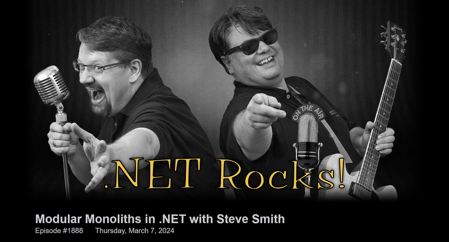 .NET Rocks Modular Monoliths with Clean Architecture Before ...